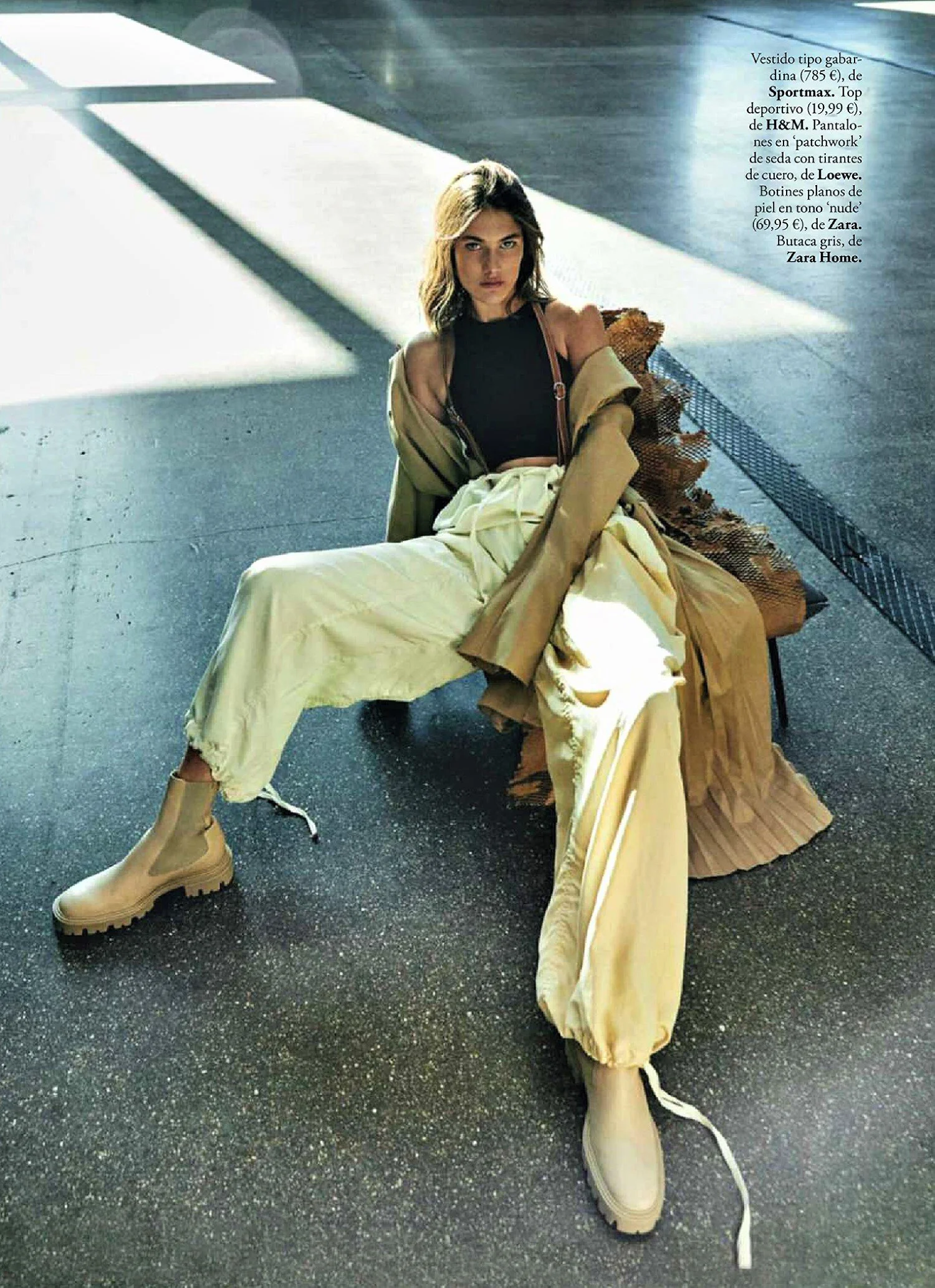 Lucia Lopez in 'Sport and the City' by Mario Sierra ELLE Spain — Anne ...