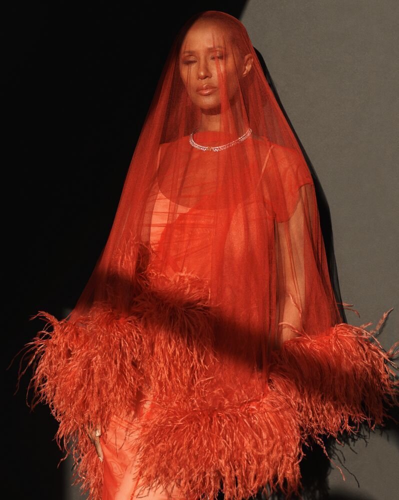 Iman Covers Harper's Bazaar UK February, by Paola Kudacki — Anne of ...