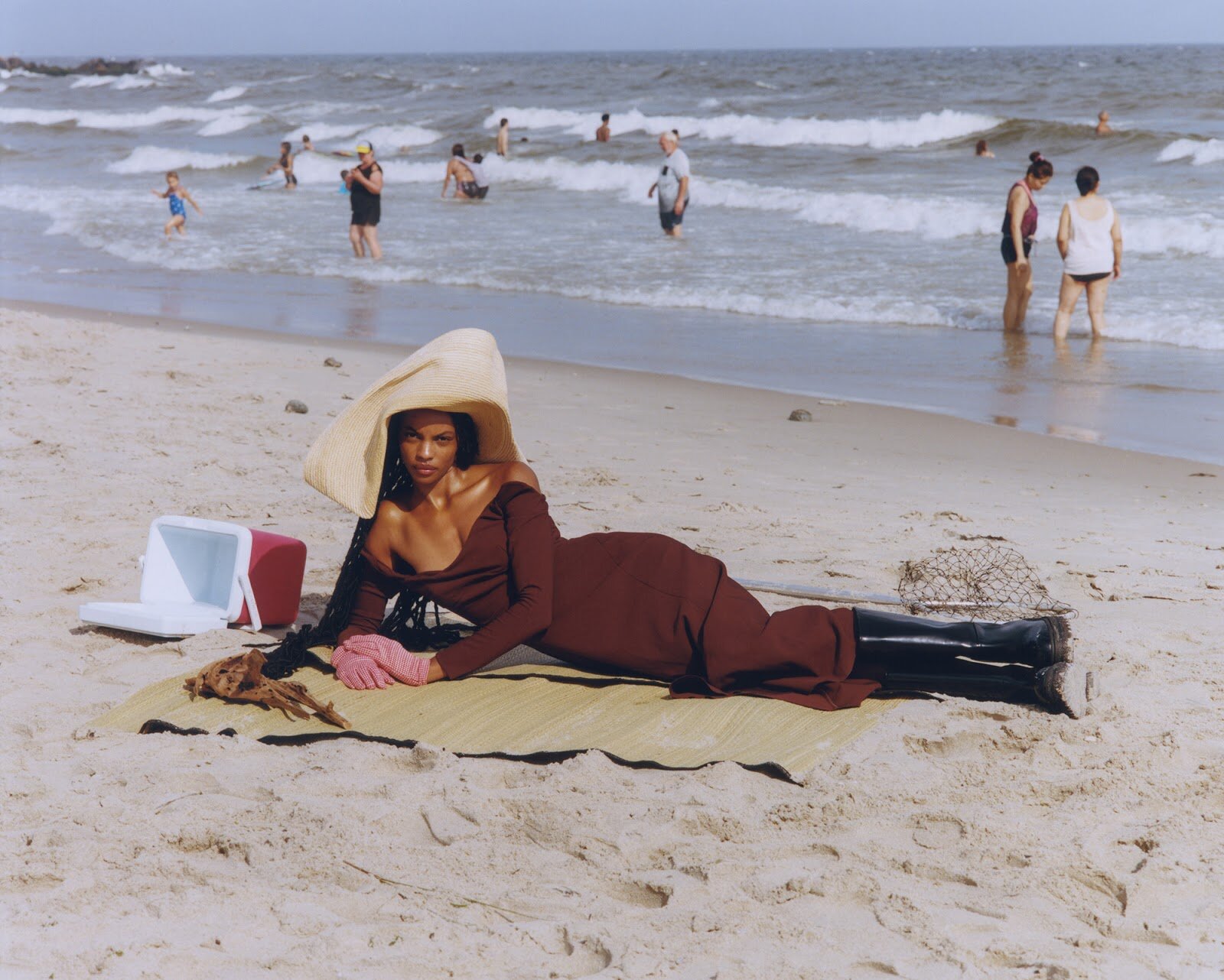 Najiyah Imani by Jonathan Schoonover in ELLE Mexico January — Anne of ...