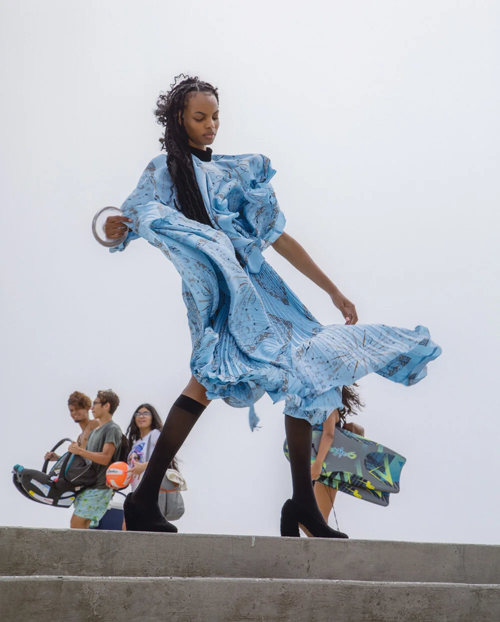 Najiyah Imani by Jonathan Schoonover in ELLE Mexico January — Anne of ...