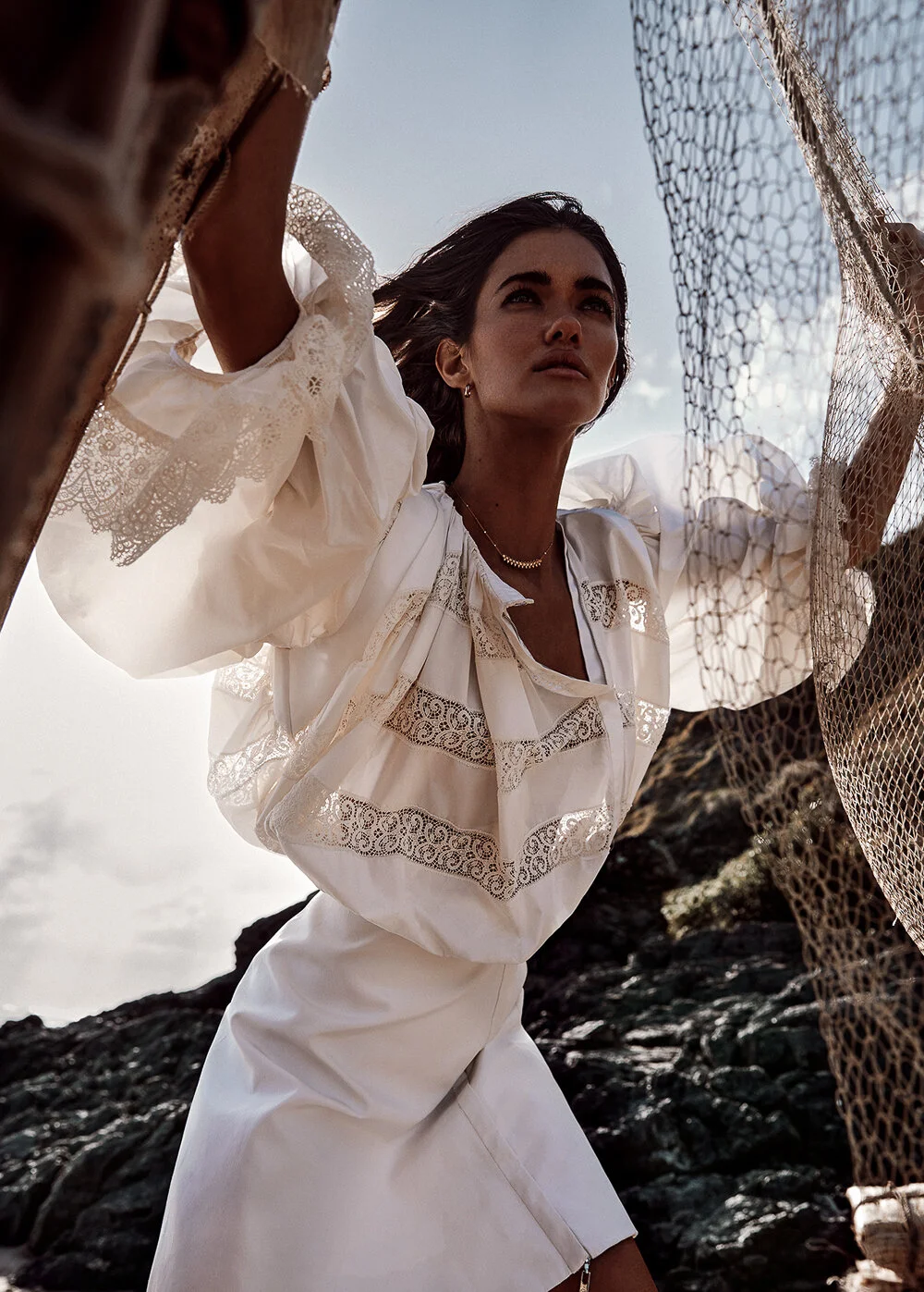 Steven Chee Eyes Sofia Reynal in 'Cast Away' Grazia Magazine — Anne of ...