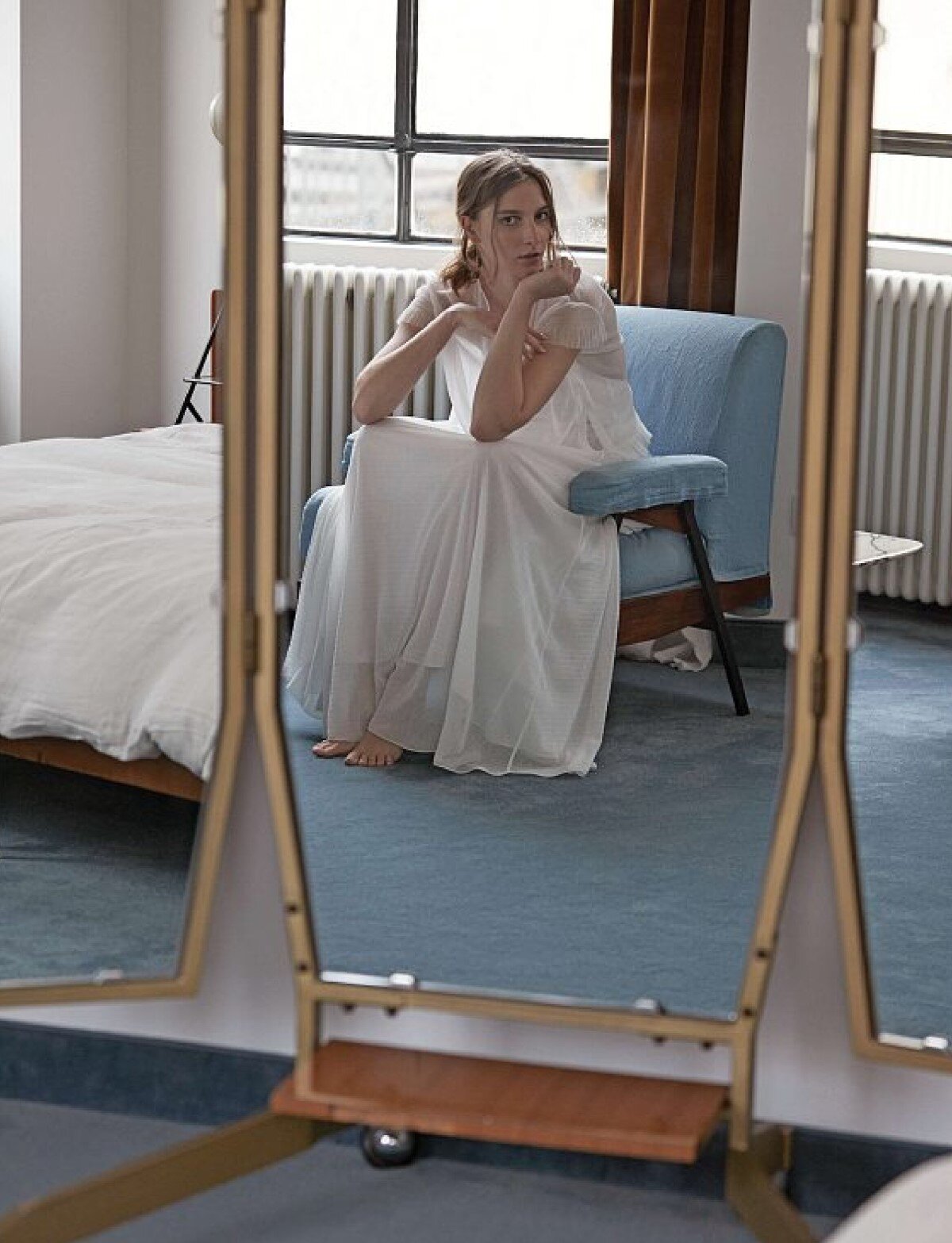 Ros Georgiou in 'Private Eyes' Classic Menswear for Amica Italia — Anne ...