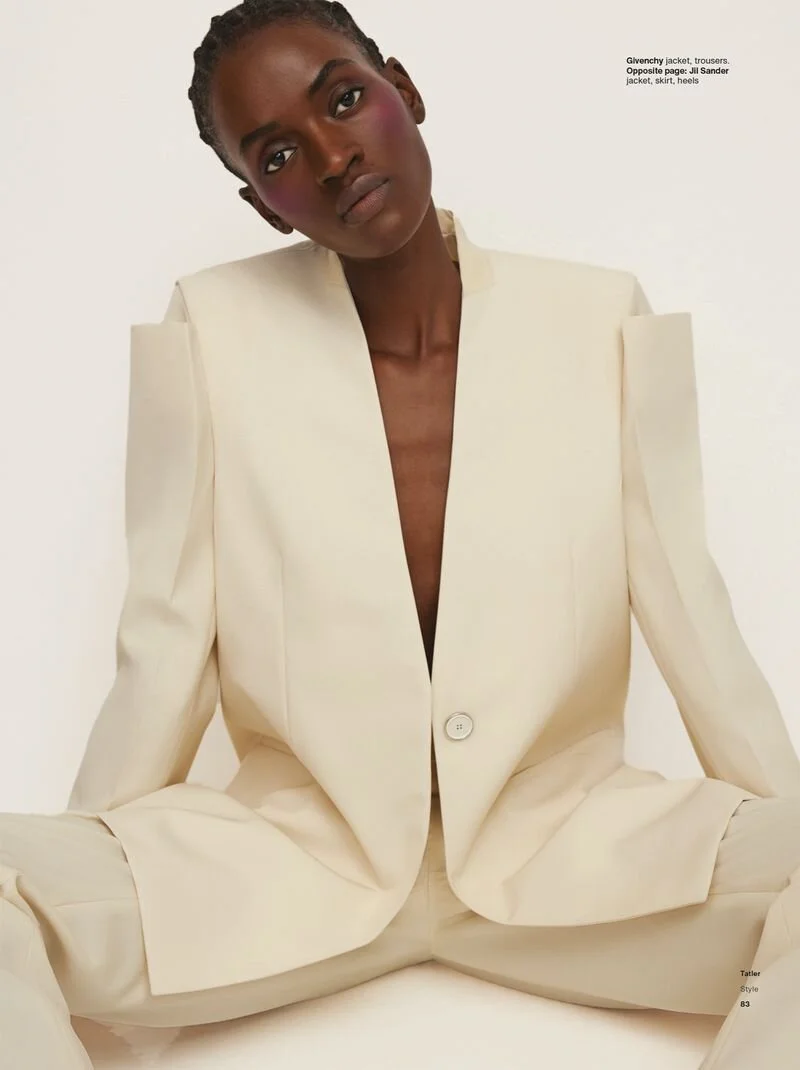 Akech Joy Winnie by Lara Jade Tatler Hong Kong January 2021 — Anne of ...