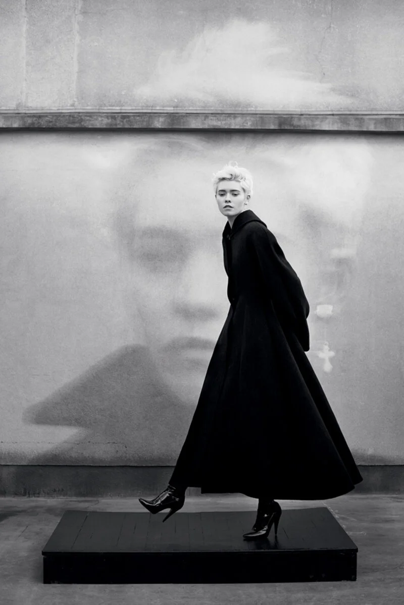 Maika Inga by Dominique Issermann in Saint Laurent Numero #219 — Anne ...