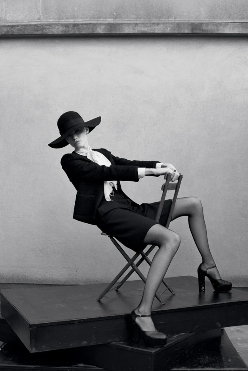 Maika Inga by Dominique Issermann in Saint Laurent Numero #219 — Anne ...