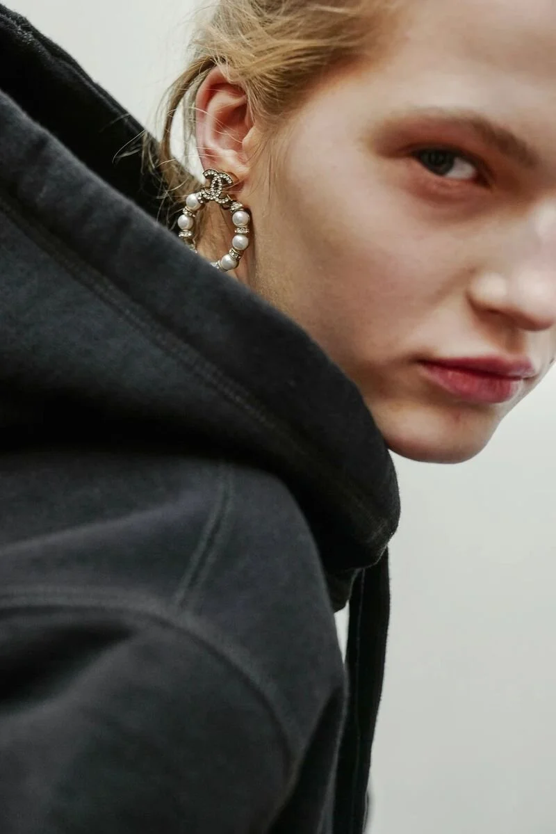 Julien Boudet Flashes Aivita Muze in Holiday Glam i-D Magazine — Anne ...