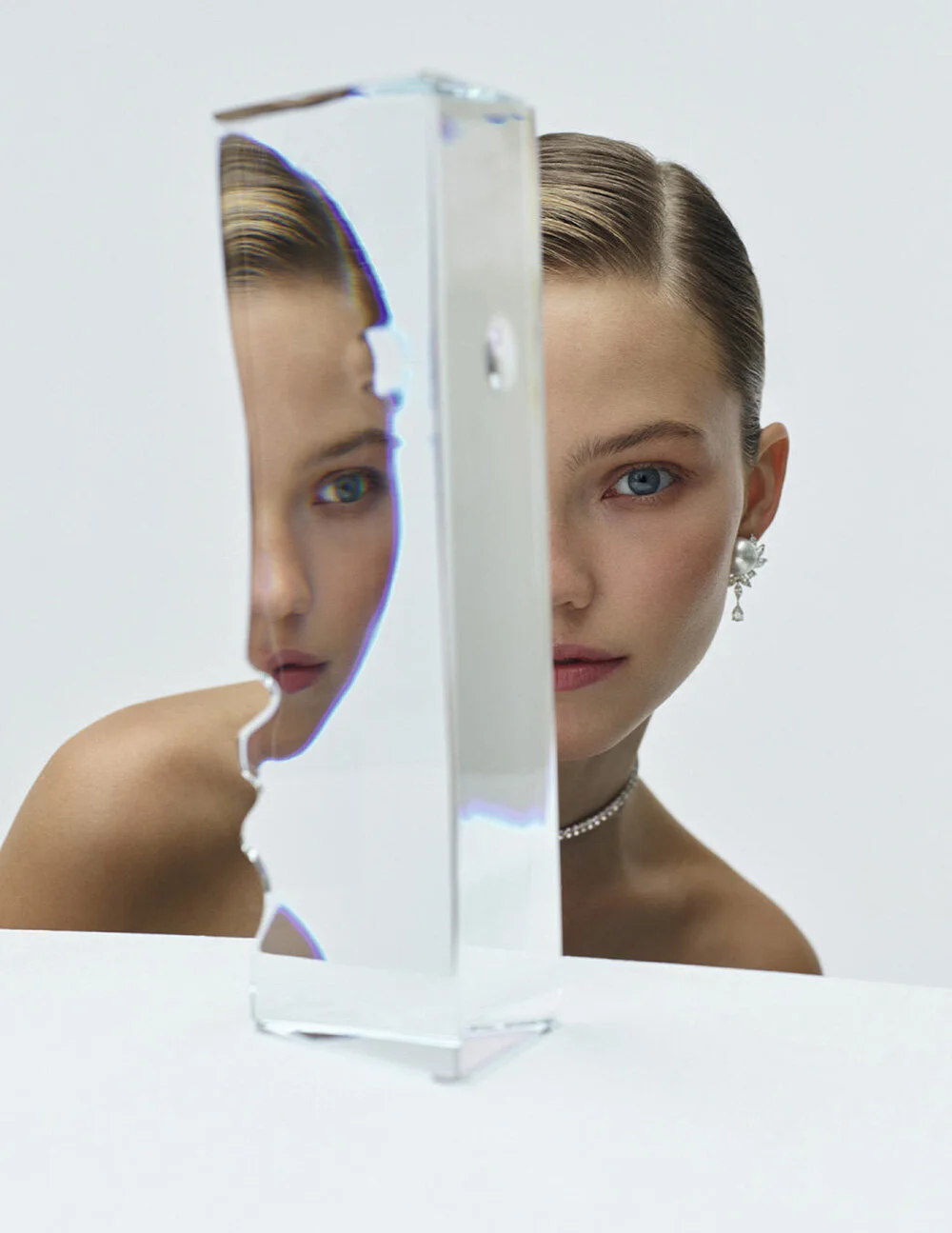 Sasha Luss Wears White Luxury Labels Vogue Russia January — Anne of ...