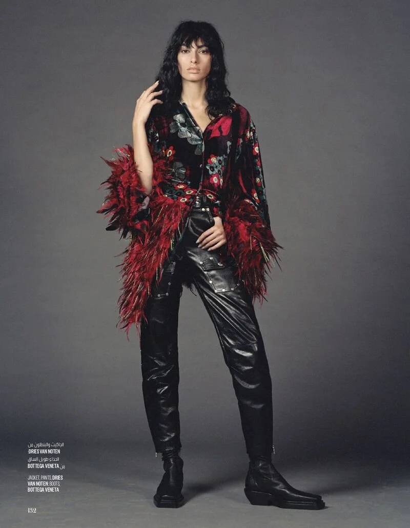 Anisa Dagher in 'Nineties Redux' by Sharif Hamza Vogue Arabia — Anne of ...