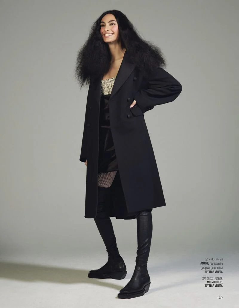 Anisa Dagher in 'Nineties Redux' by Sharif Hamza Vogue Arabia — Anne of ...