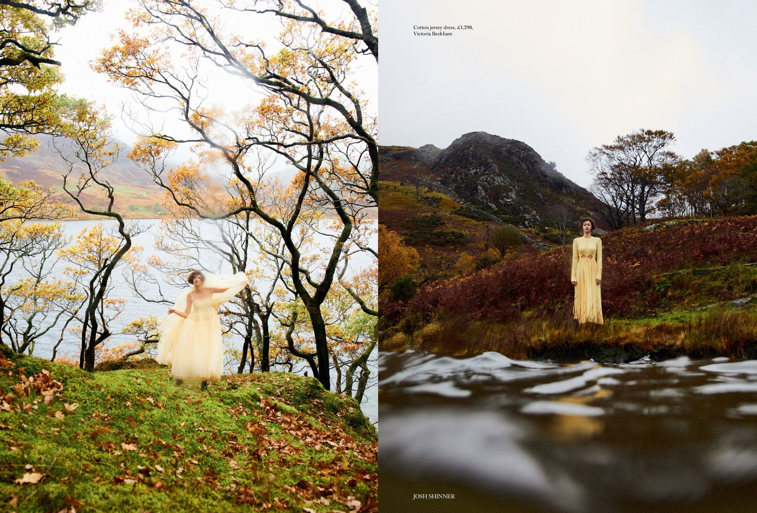 Amber Witcomb Plunges in Spring Style for Harper's Bazaar UK — Anne of ...