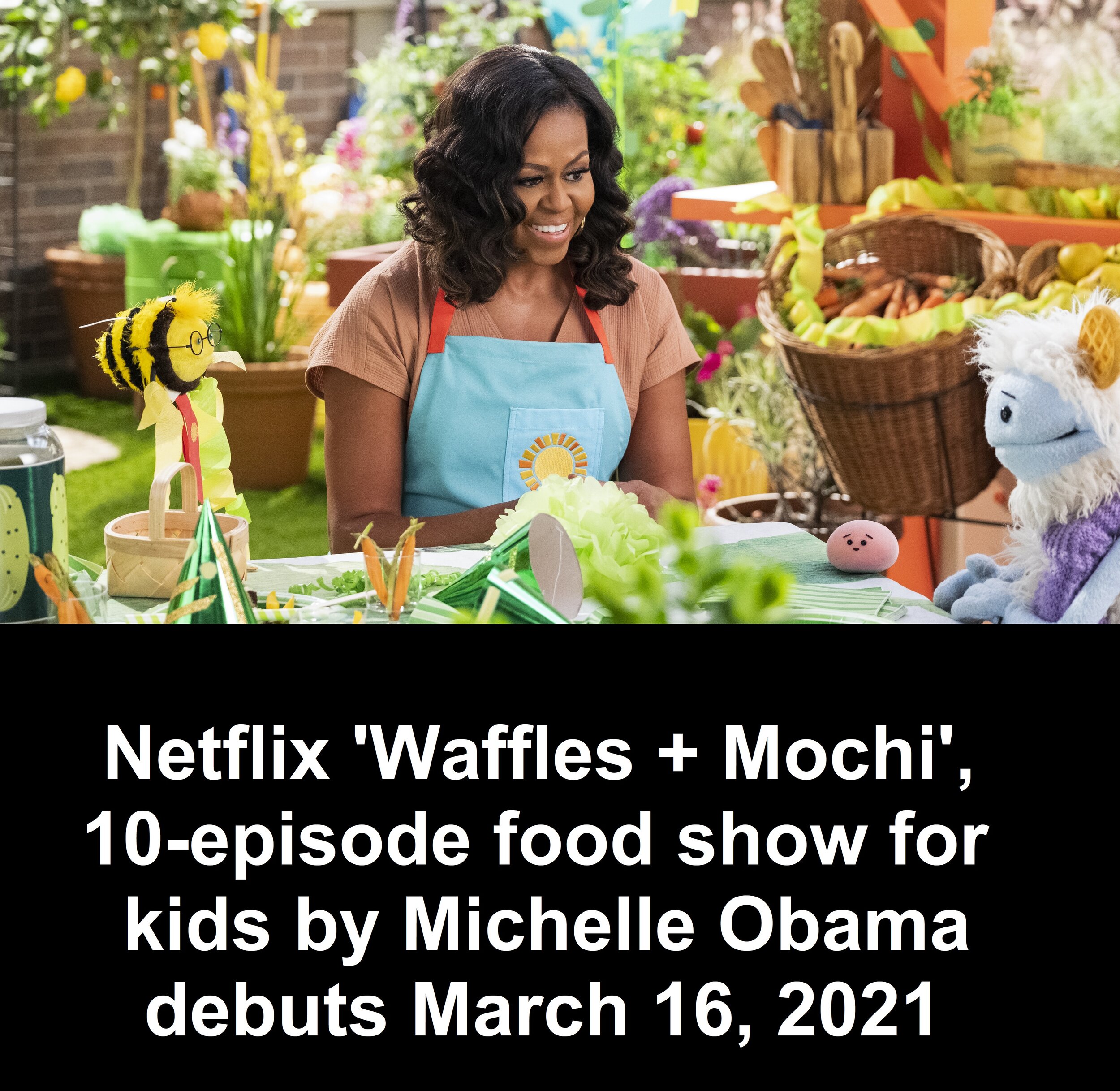 Michelle Obama's Netflix Kids Food Show 'Waffles + Mochi' — Anne of ...