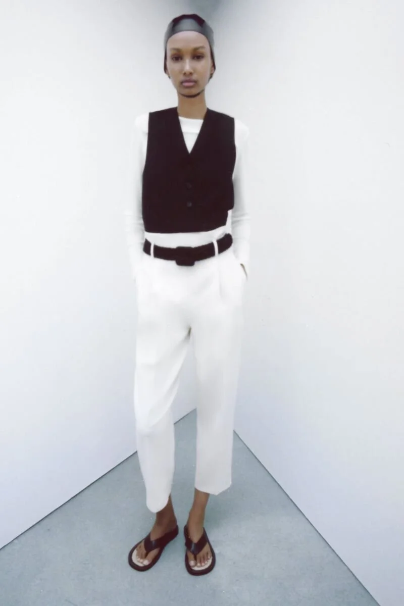 Ugbad Abdi Suits Up in SS2021 ZARA BASICS Lensed by Hanna Tveite — Anne ...