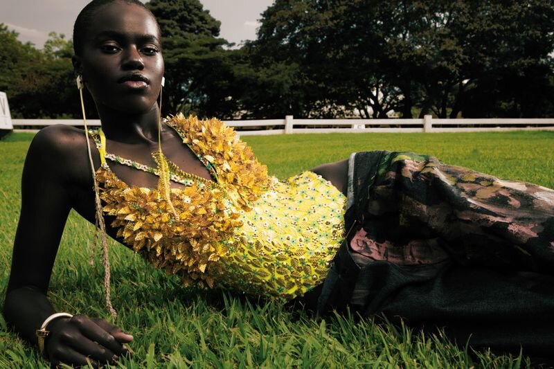 Camila Simoes Is A Goddess Rising by Lufre for L'Officiel Brazil — Anne ...