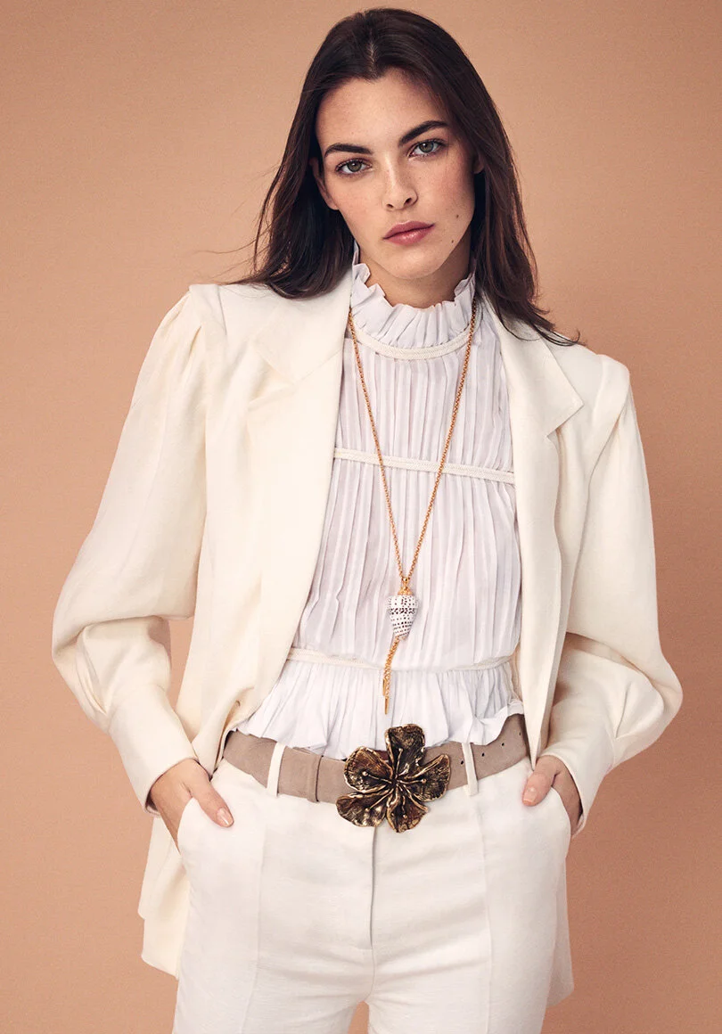 Vittoria Ceretti Fronts Alberta Ferretti SS 2021 Campaign — Anne of ...