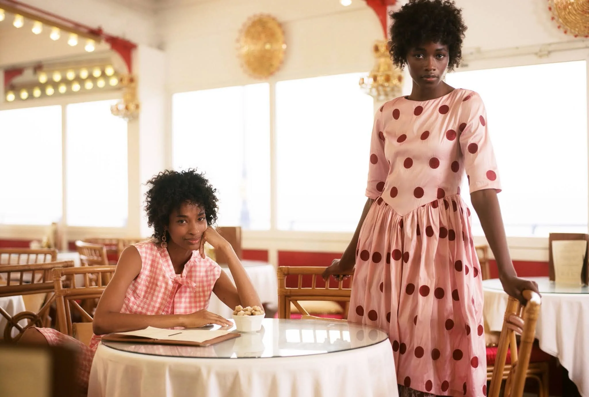 Ana Flavia & Michelle Opiyo in 'Coming Up Roses' for Harper's UK — Anne ...