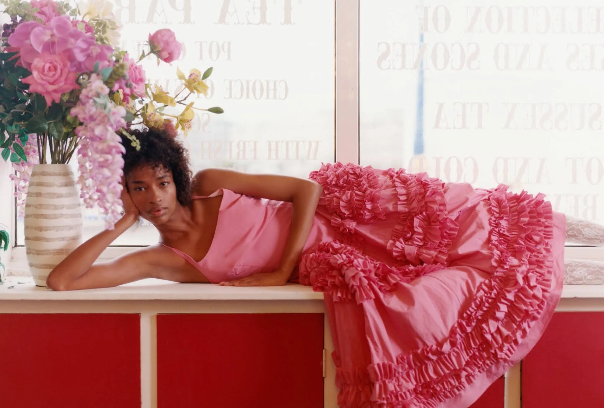 Ana Flavia & Michelle Opiyo in 'Coming Up Roses' for Harper's UK — Anne ...