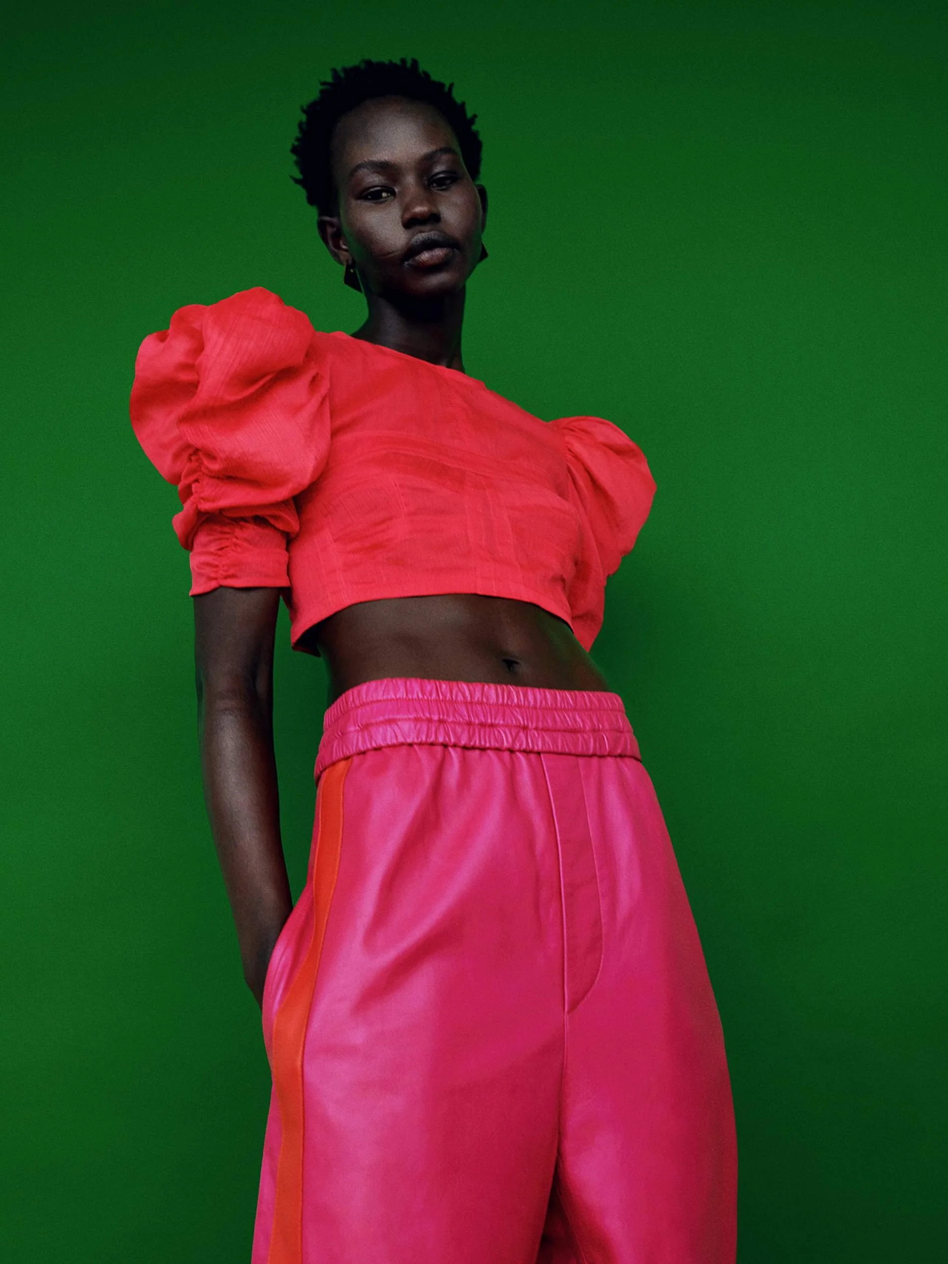 Aweng Chuol Covers Porter Edit in 'Limitedless' Sharp Tailoring — Anne ...