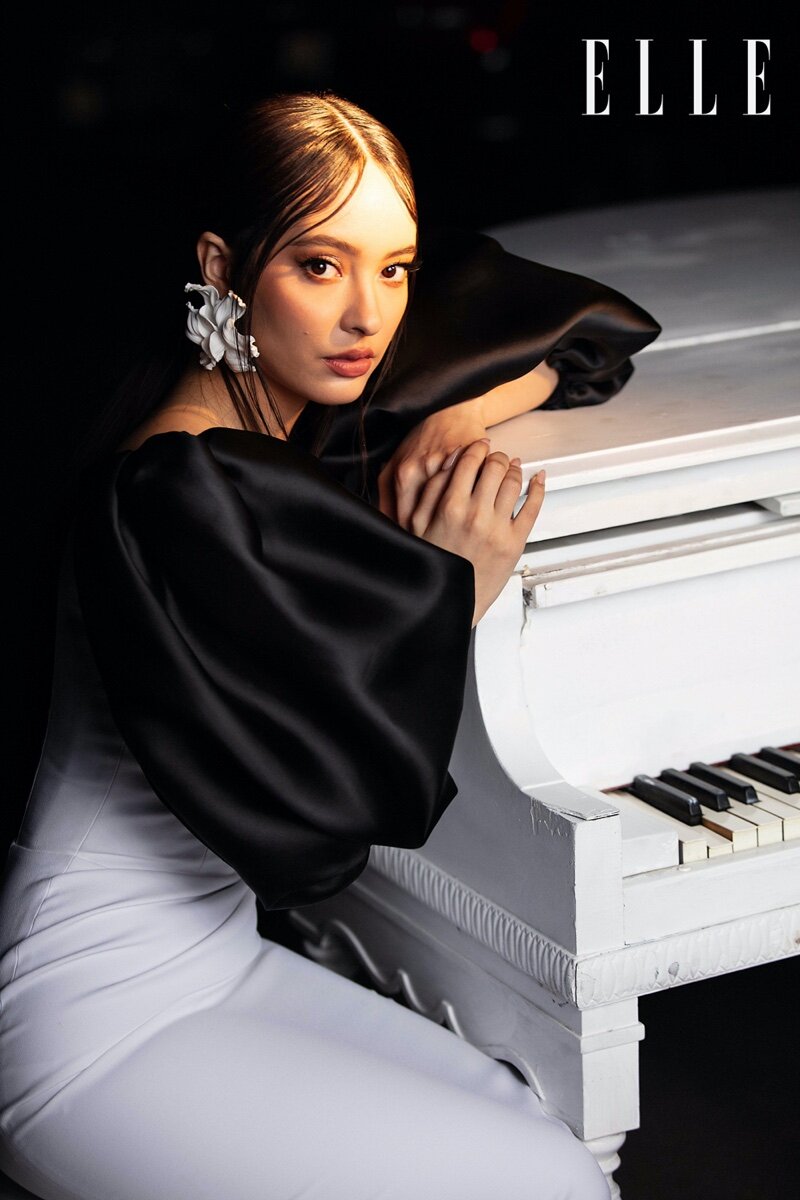 Faouzia Lensed by Sid Rane for ELLE Bulgaria March 2021 — Anne of ...