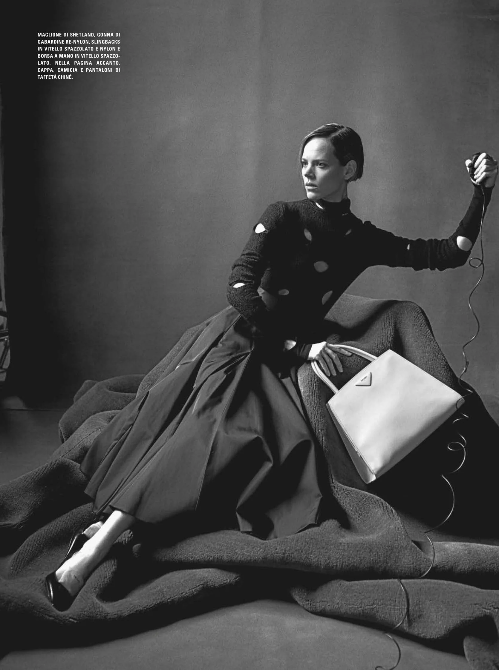 Freja Beha Erichsen's Self Portraits for Vogue Italia March 2021 — Anne ...
