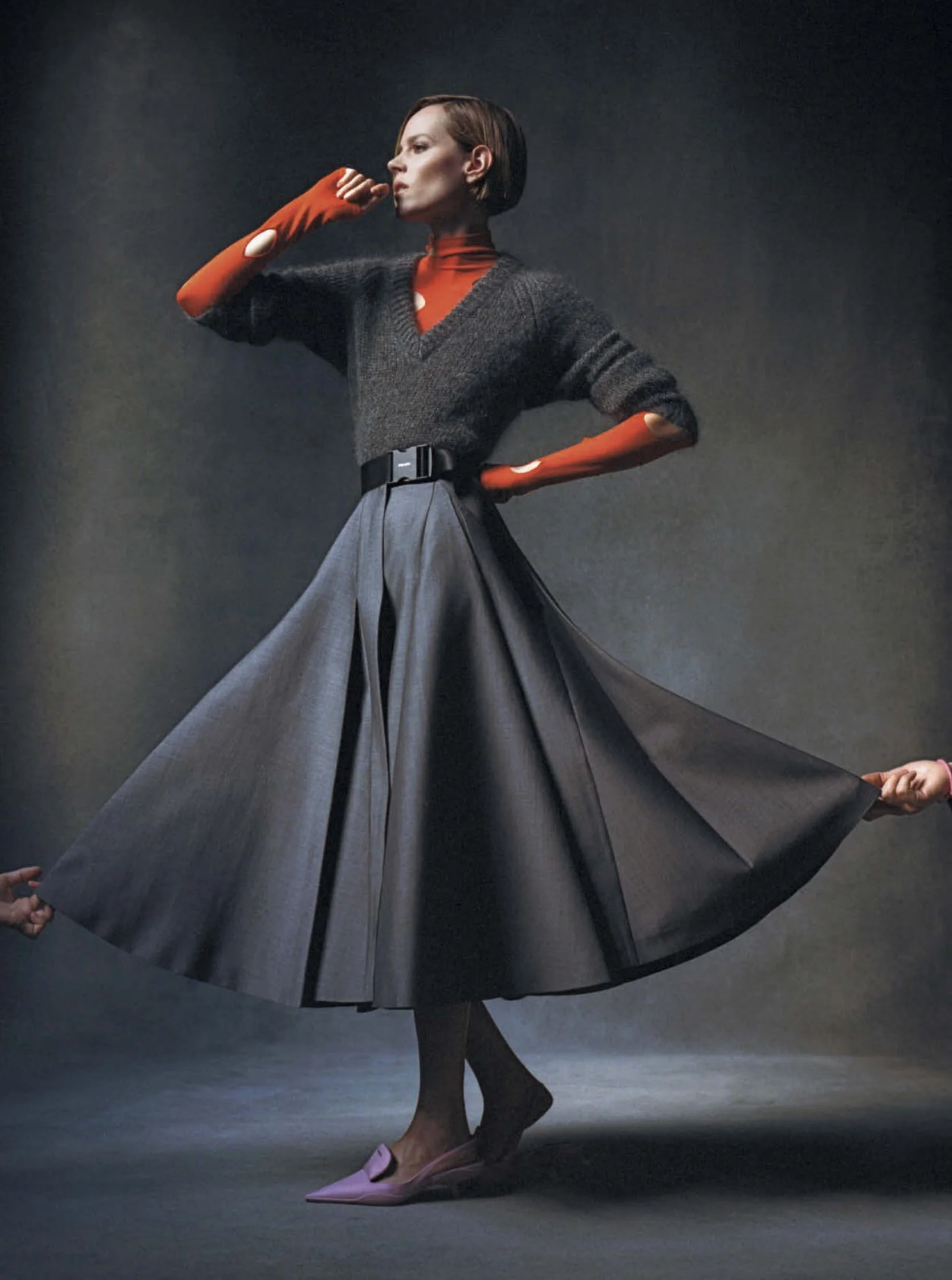 Freja Beha Erichsen's Self Portraits for Vogue Italia March 2021 — Anne ...