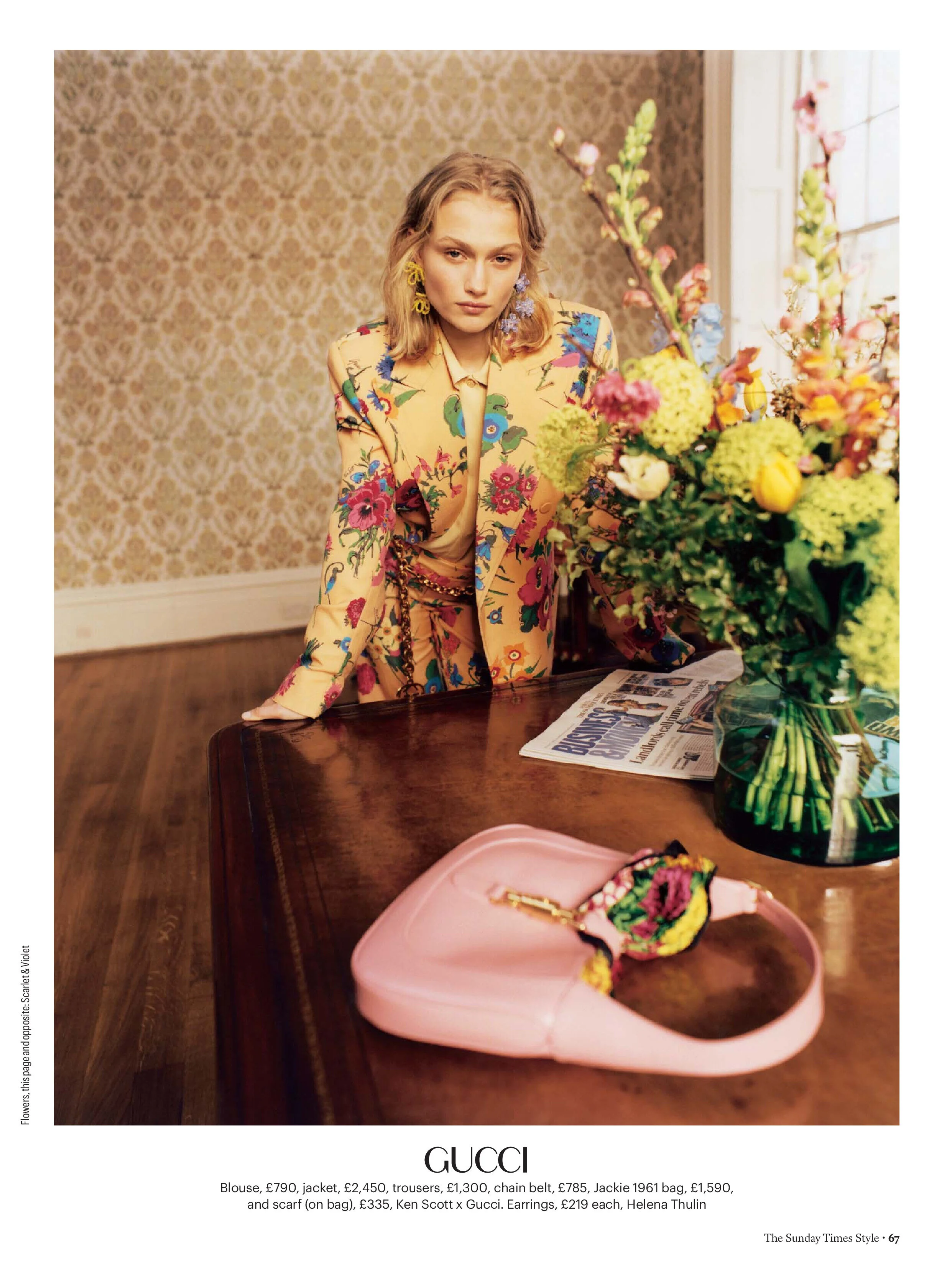 Sunday Times Style London Is 'Putting on the Ritz' Luxe Fashion — Anne ...