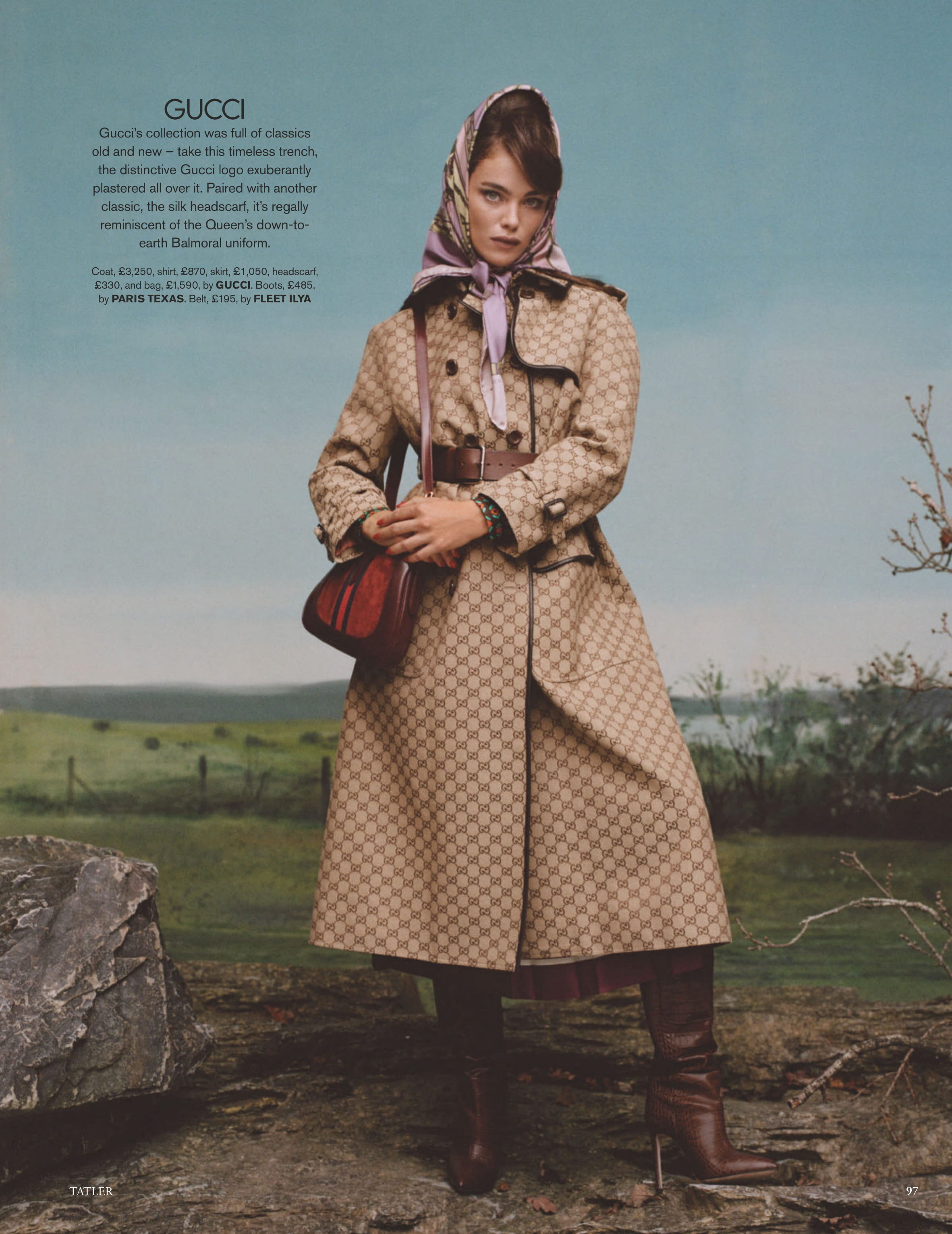 Jena Goldsack Wears 'The New Collections' by Tatler UK March — Anne of ...