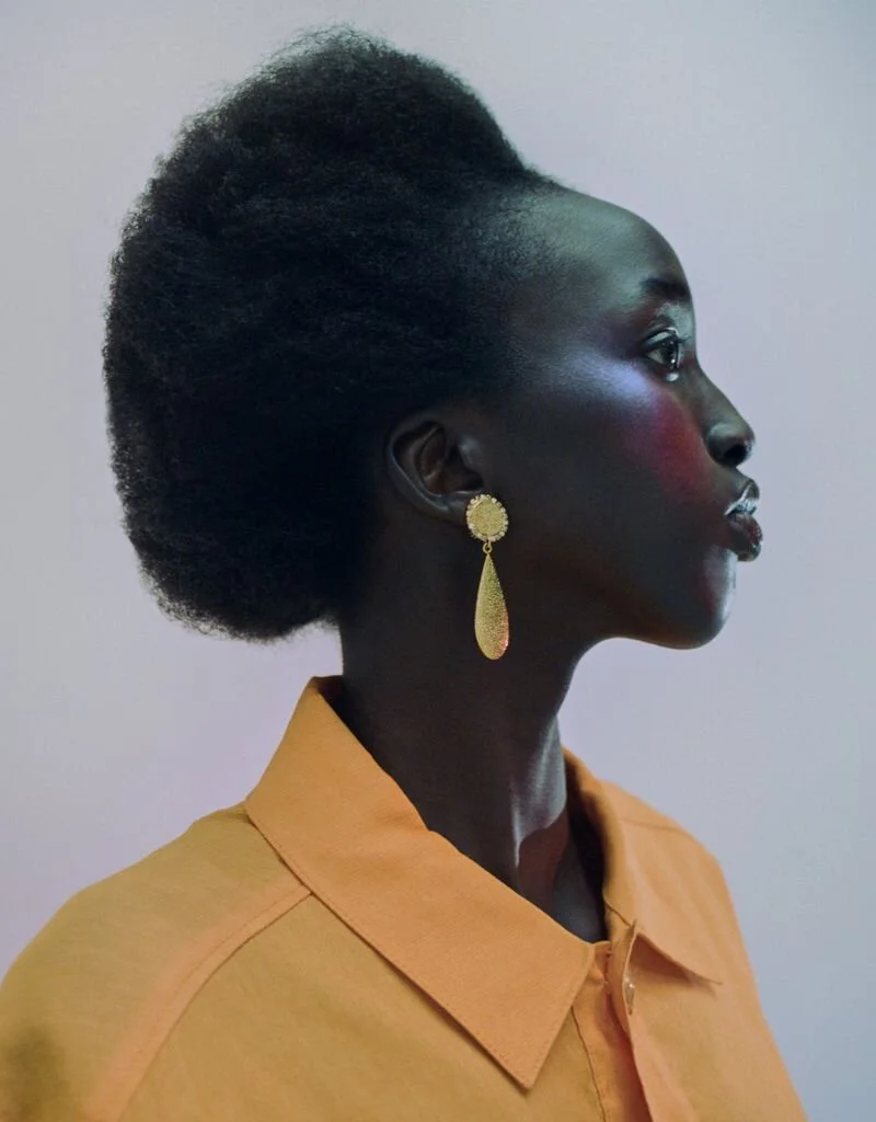 Turkina Faso Captures Global Vagabond Nyaueth Riam for Vogue China ...