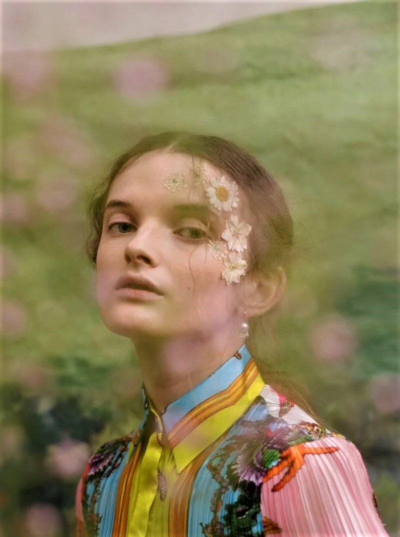 Bex Day Flashes Primrose Archer for Harper's Bazaar UK May — Anne of ...