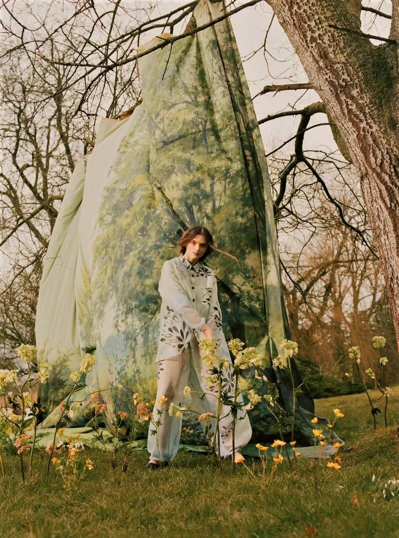Bex Day Flashes Primrose Archer for Harper's Bazaar UK May — Anne of ...