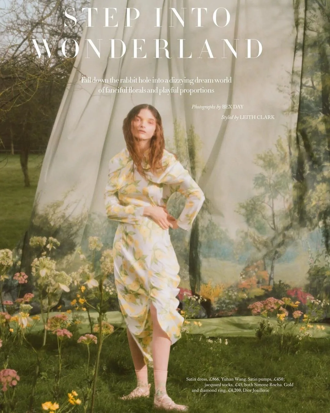 Bex Day Flashes Primrose Archer for Harper's Bazaar UK May — Anne of ...