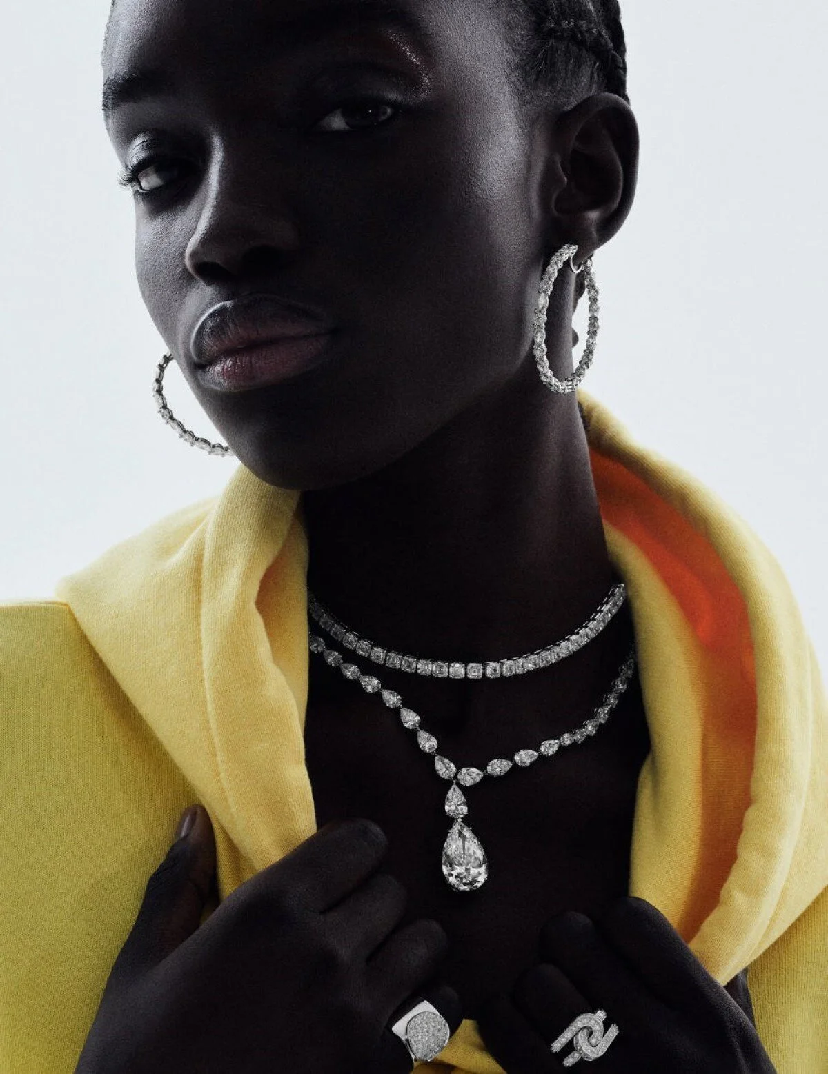 Maty Fall Diba in Luxury Diamonds and Watches for Vogue Paris — Anne of ...