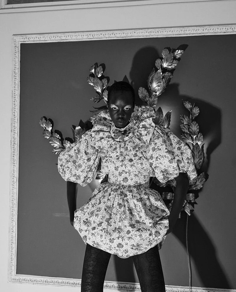 Akuol Deng Atem Poses in Luxe Indy Designers Looks Lensed by Jesse ...