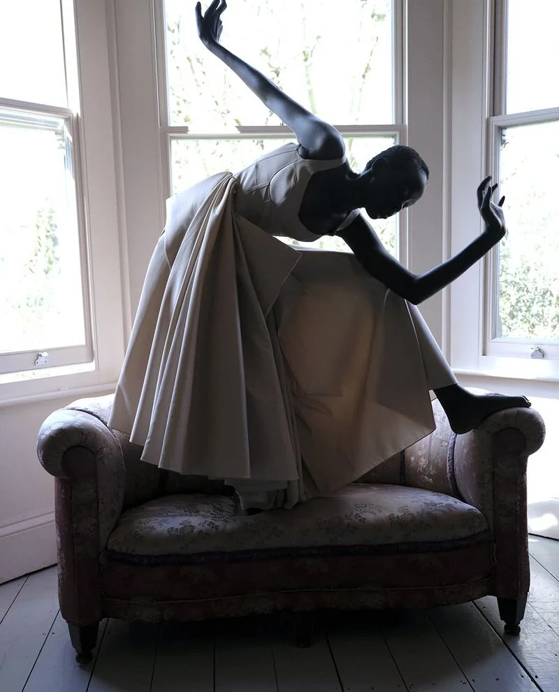 Akuol Deng Atem Poses in Luxe Indy Designers Looks Lensed by Jesse ...