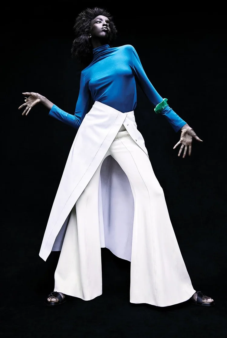Nyaueth Riam Has 'Good Vibes' in WSJ Magazine June-July by Bibi Cornejo ...