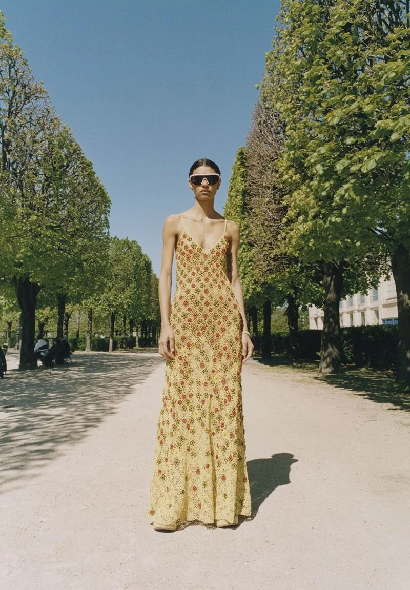 Barbara Valente in Bottega Veneta by Mark Rabadan Collection Issue ...