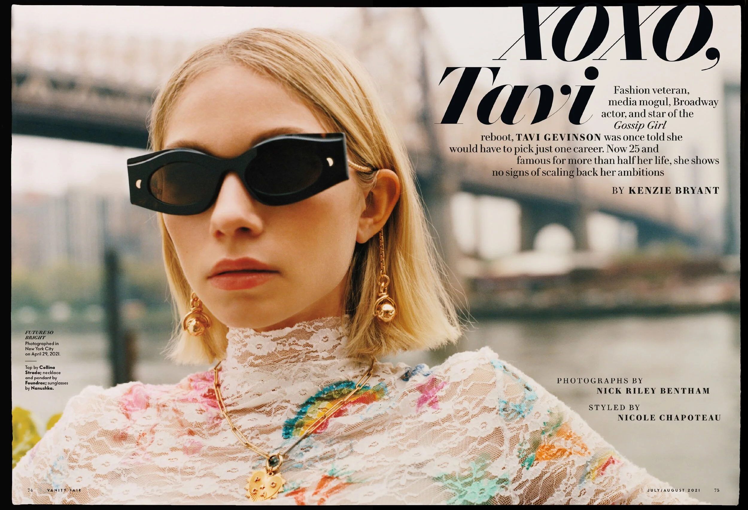 Tavi Gevinson Reflects the Moment in 'XOXO Tavi' for Vanity Fair — Anne ...
