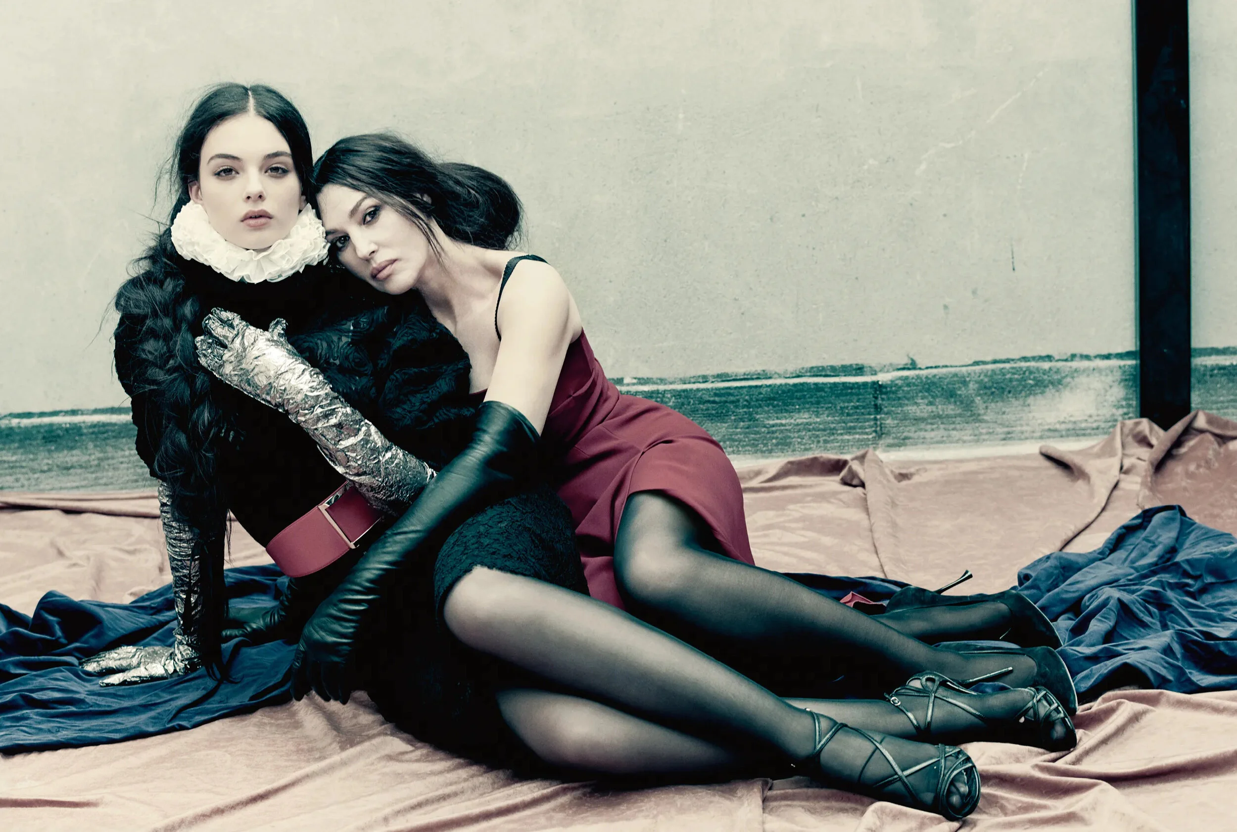 Deva Cassel, Monica Bellucci in Vogue Italia July Paolo Roversi — Anne of Carversville