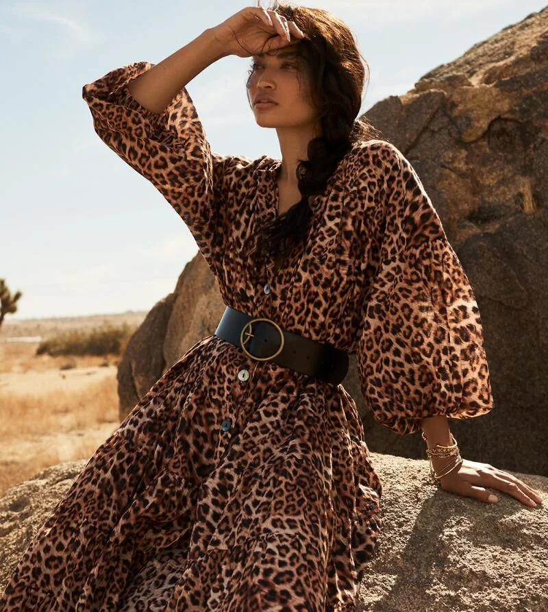 Shanina Shaik Wears Earth Goddess Style for Anthropologie — Anne of ...
