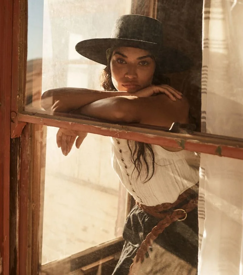Shanina Shaik Wears Earth Goddess Style for Anthropologie — Anne of ...