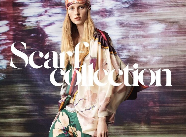 Zara Fall 2021 Silk Twill Scarves Dress Rianne in Fashion Artistry ...