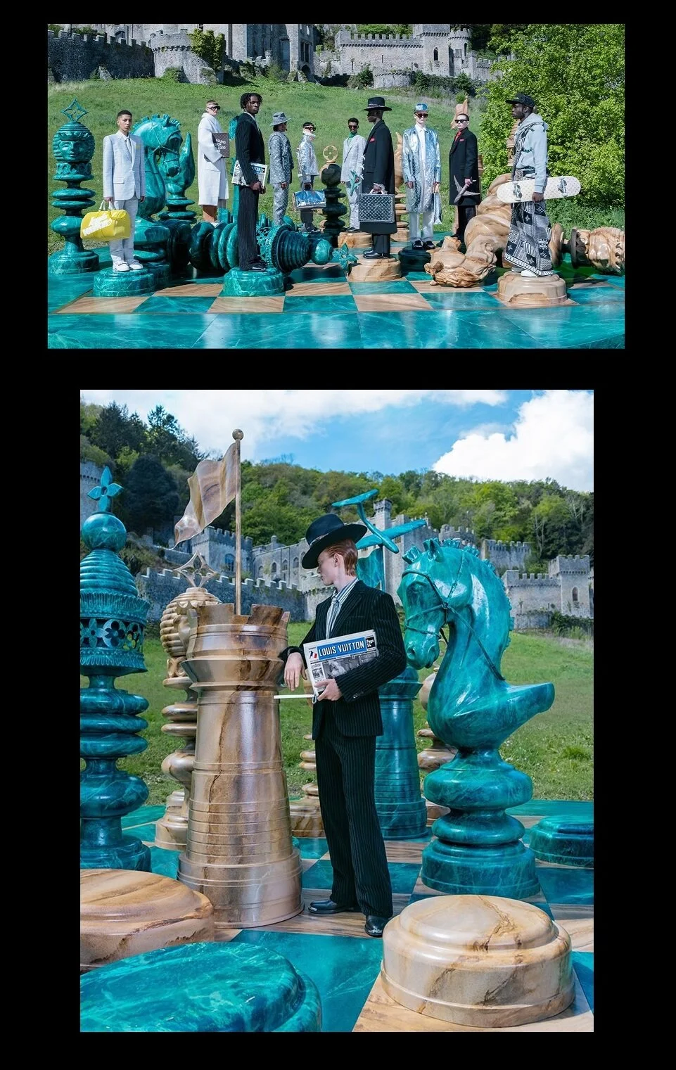 Louis Vuitton Men's FW 2021 by Tim Walker Busts Archetypes — Anne of ...