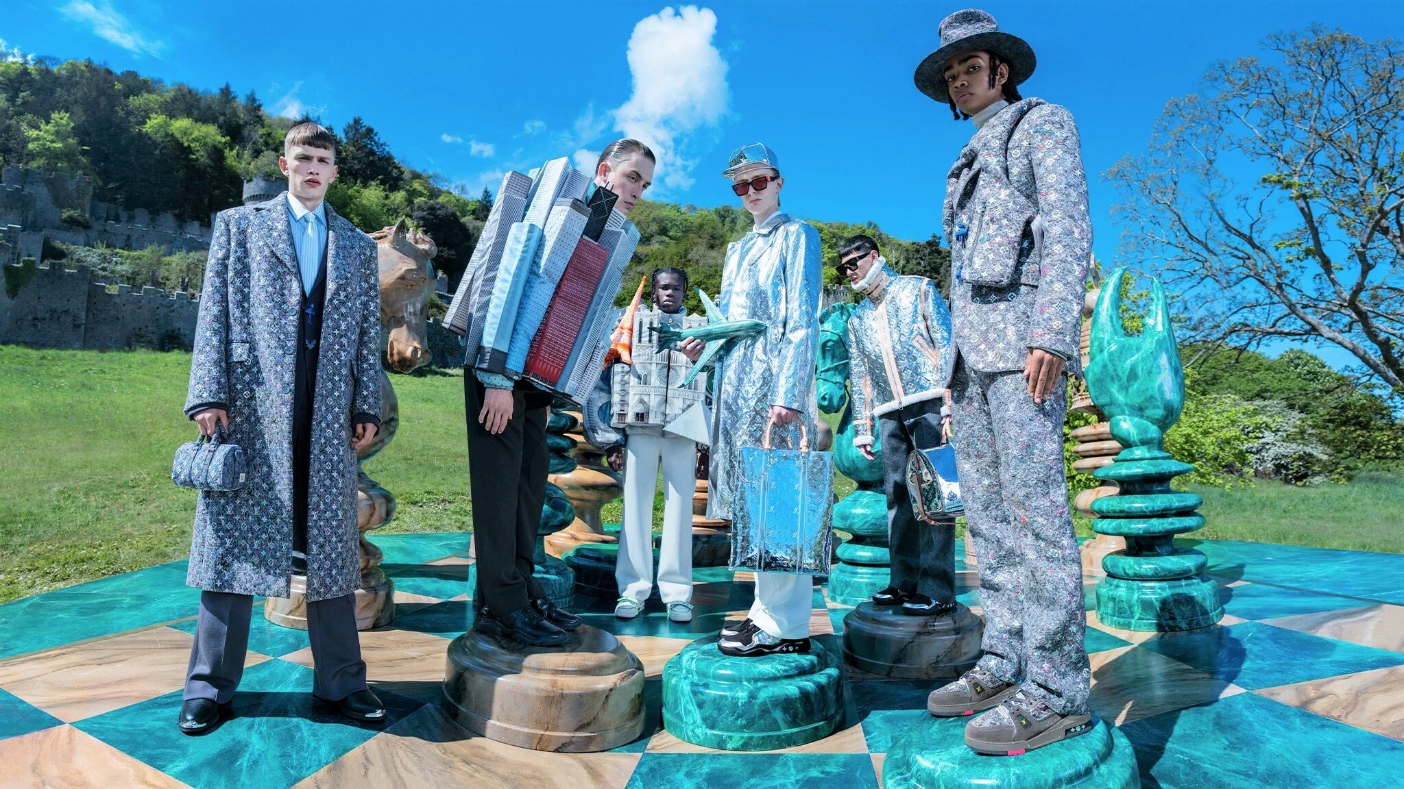 Louis Vuitton Men's FW 2021 by Tim Walker Busts Archetypes — Anne of ...