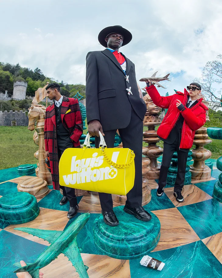 Louis Vuitton Men's FW 2021 by Tim Walker Busts Power People Archetypes ...