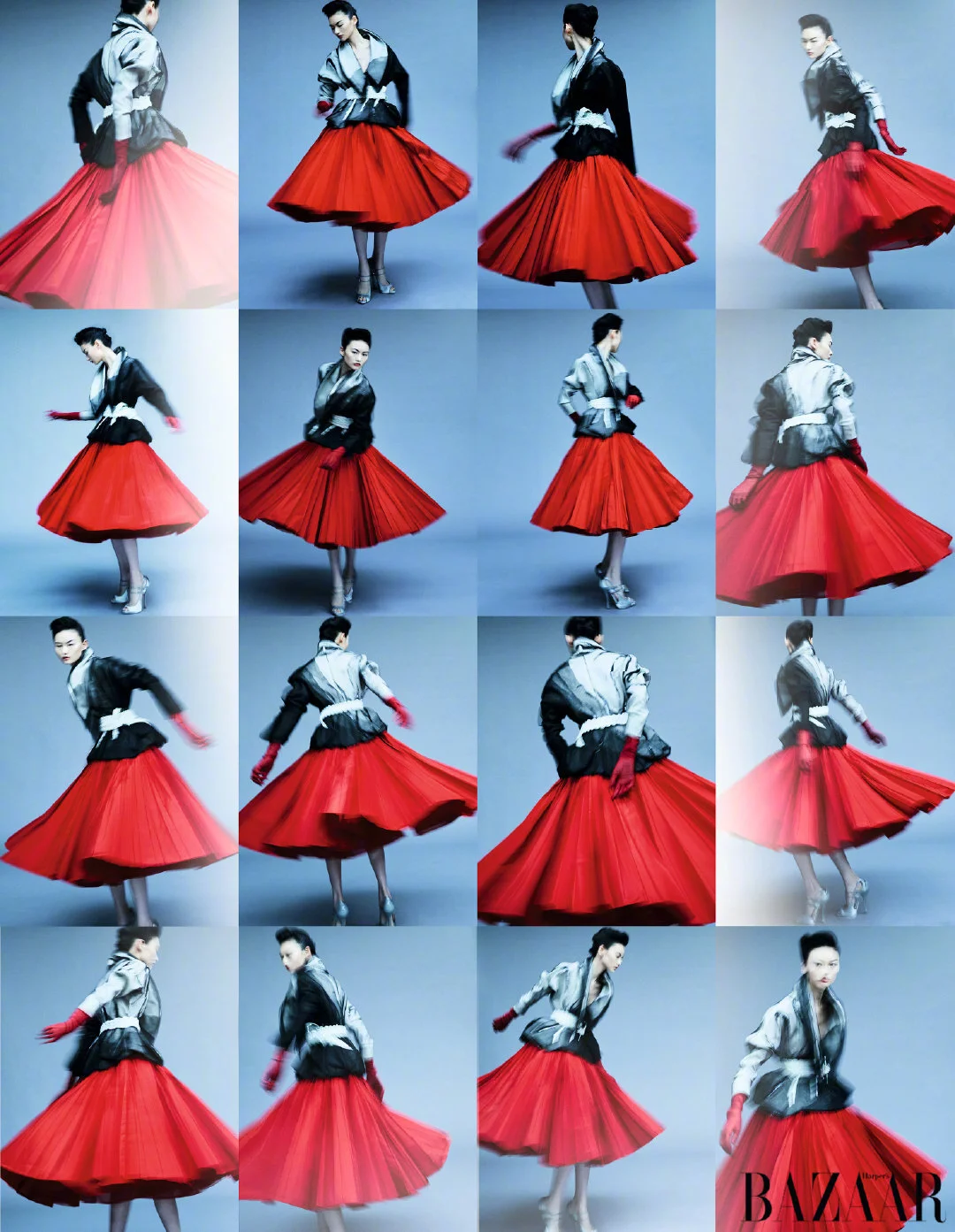 He Cong in Harper's Bazaar China September by Txema Yeste — Anne of ...