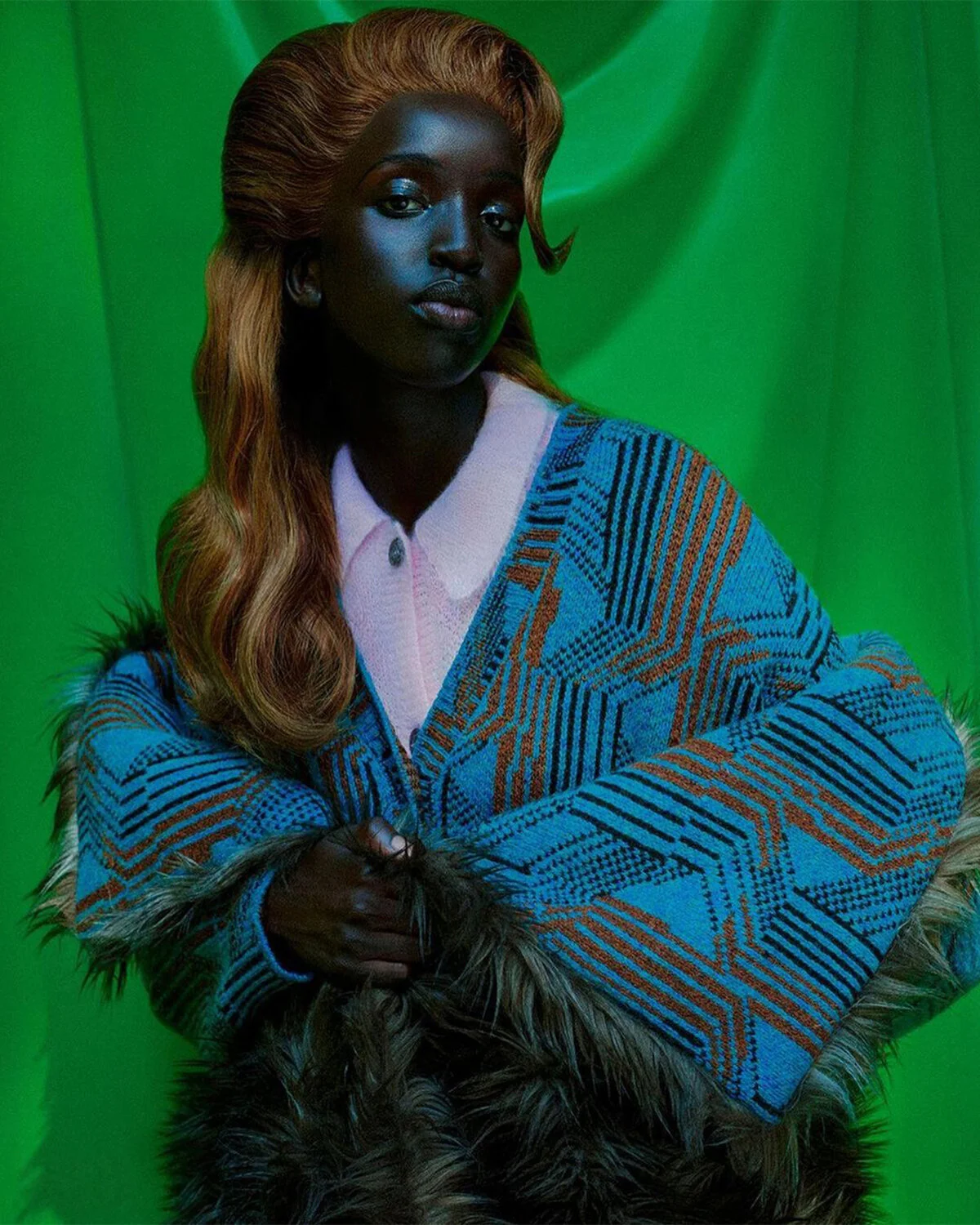 Nyaueth Riam in 'Neofantasia by Zee Nunes for Vogue Brazil — Anne of ...