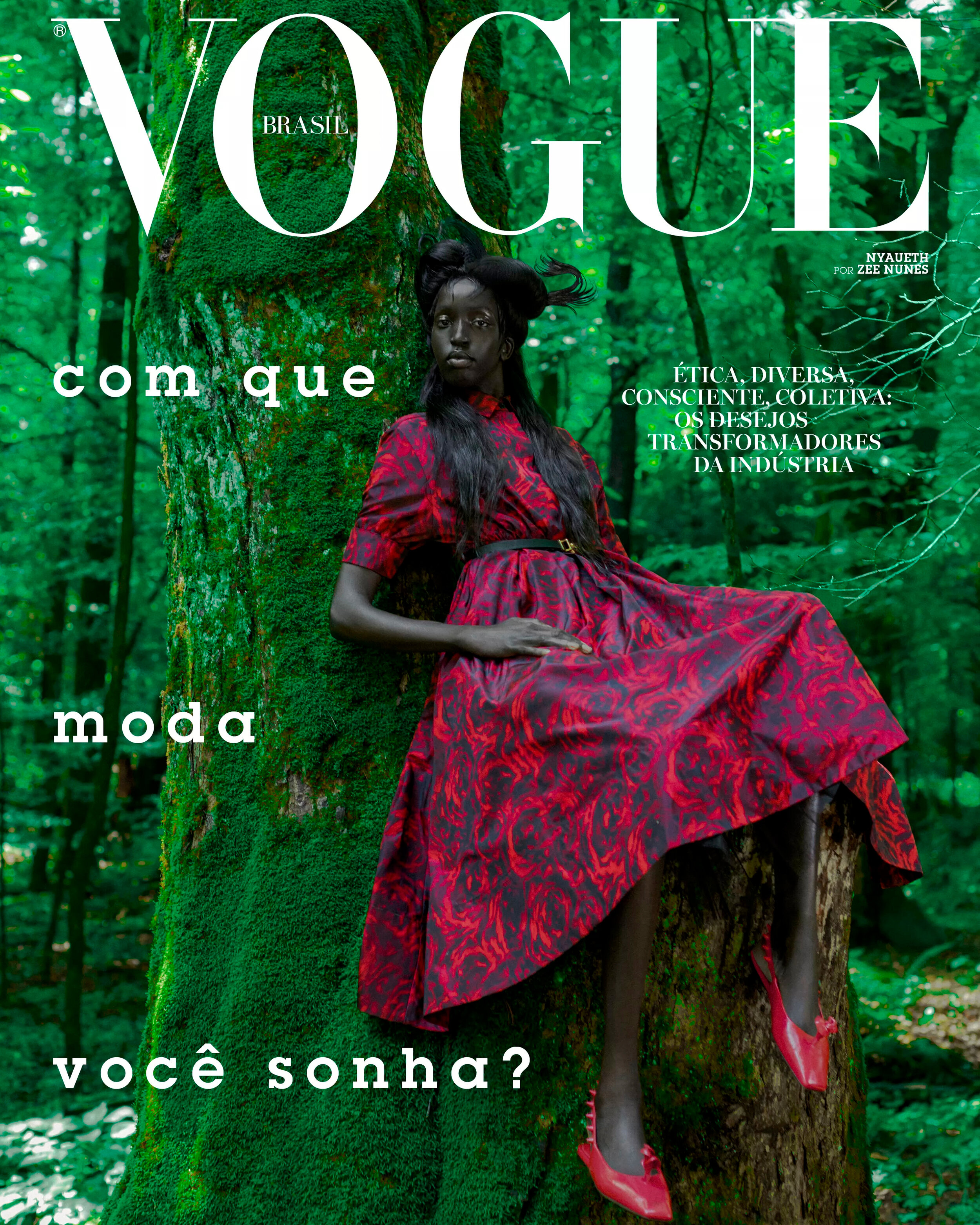 Nyaueth Riam in 'Neofantasia by Zee Nunes for Vogue Brazil — Anne of ...