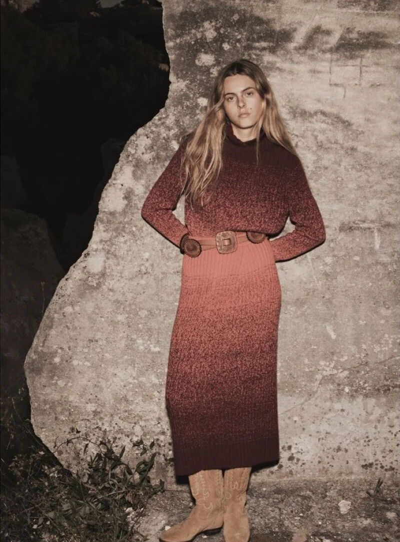 Ivanka Smilenko In Fall's Best Knits Lensed by Francois Rotger — Anne ...