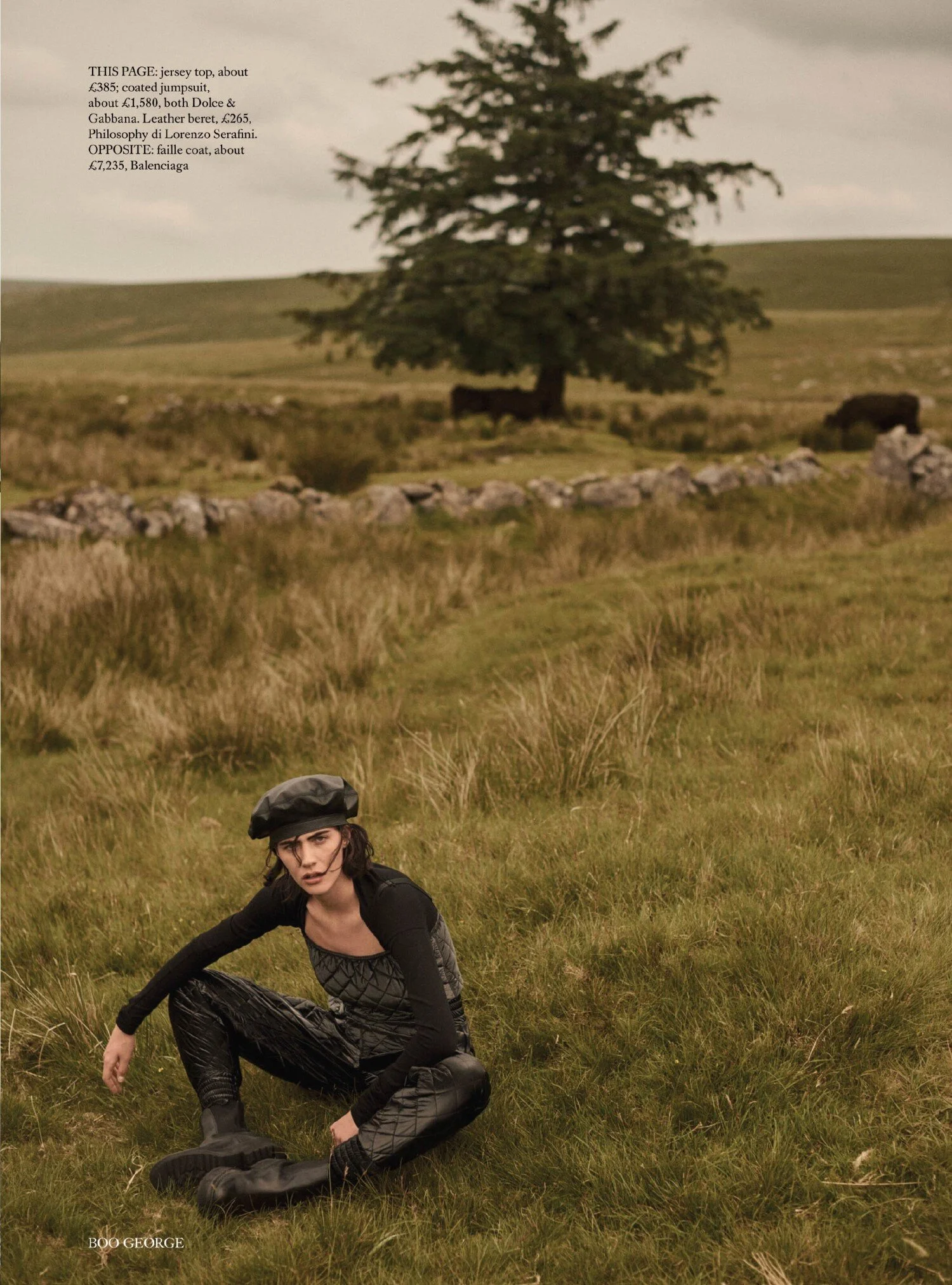 Boo George 'A Dark Romance' in Dartmoor for Harper's UK — Anne of ...