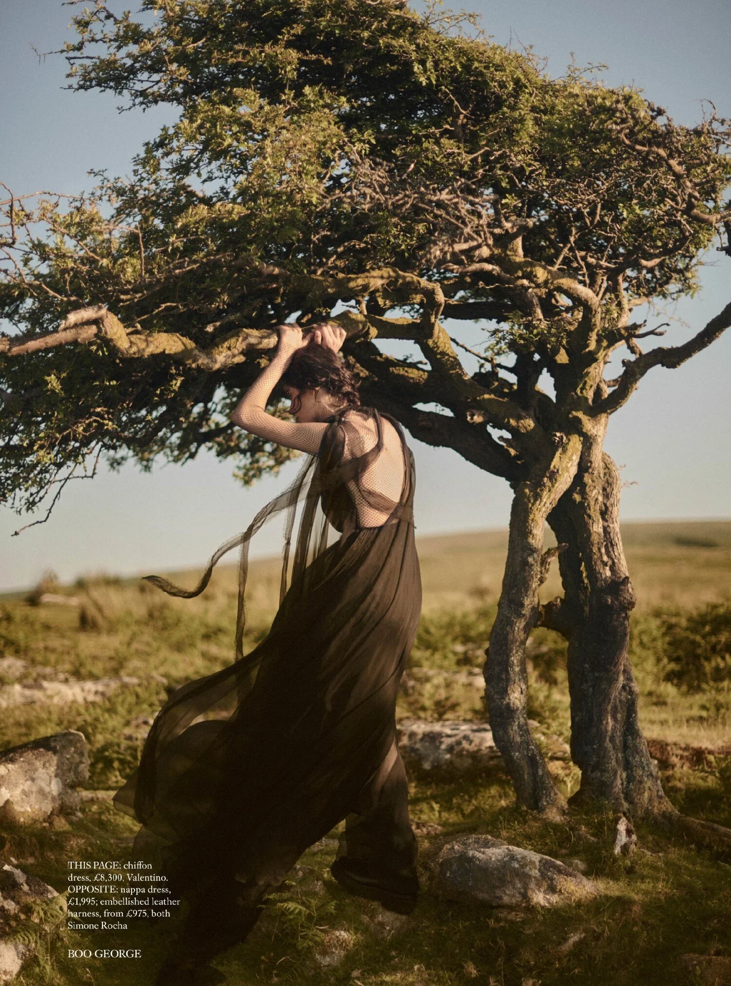 Boo George 'A Dark Romance' in Dartmoor for Harper's UK — Anne of ...