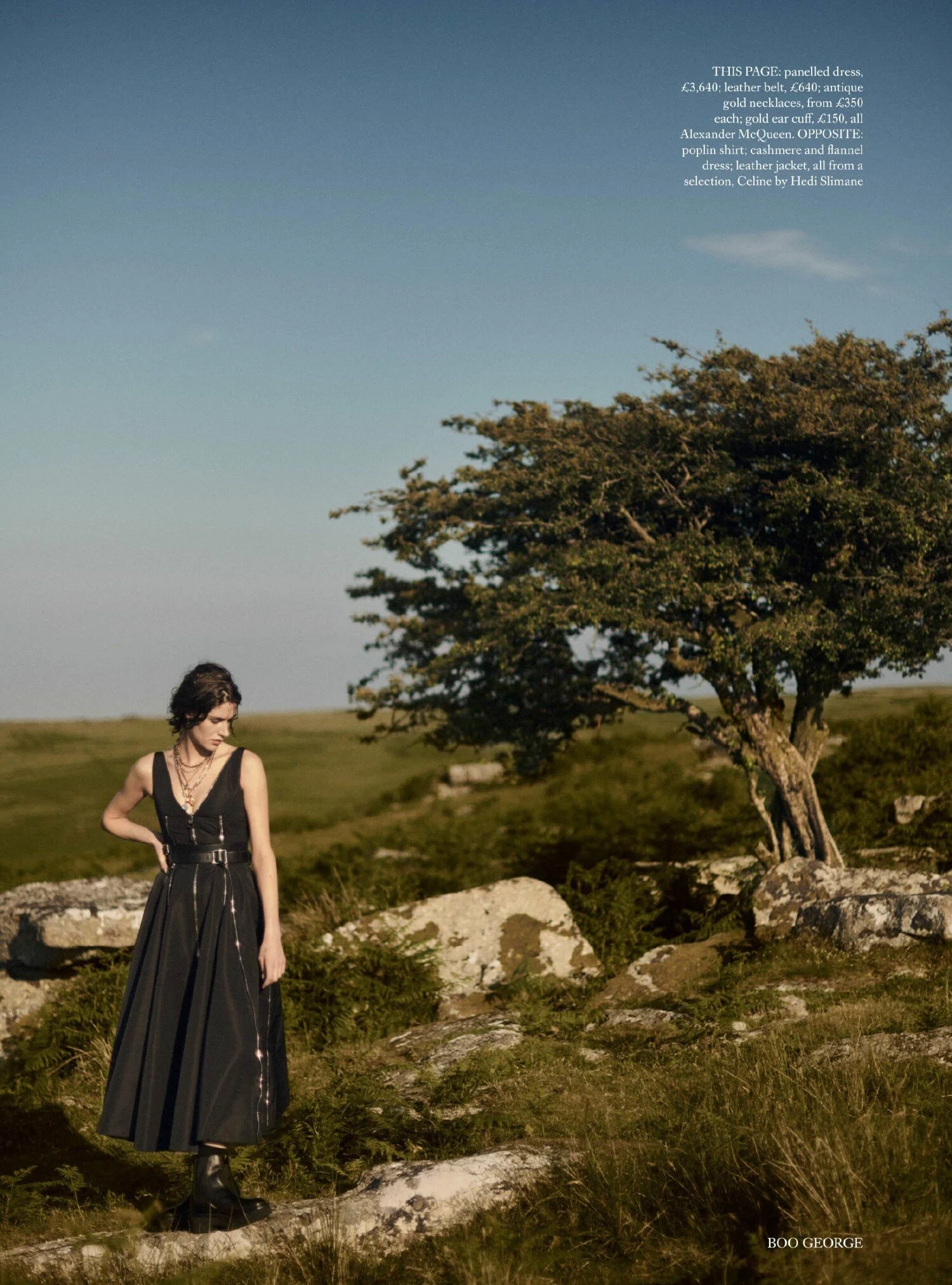 Boo George 'A Dark Romance' in Dartmoor for Harper's UK — Anne of ...